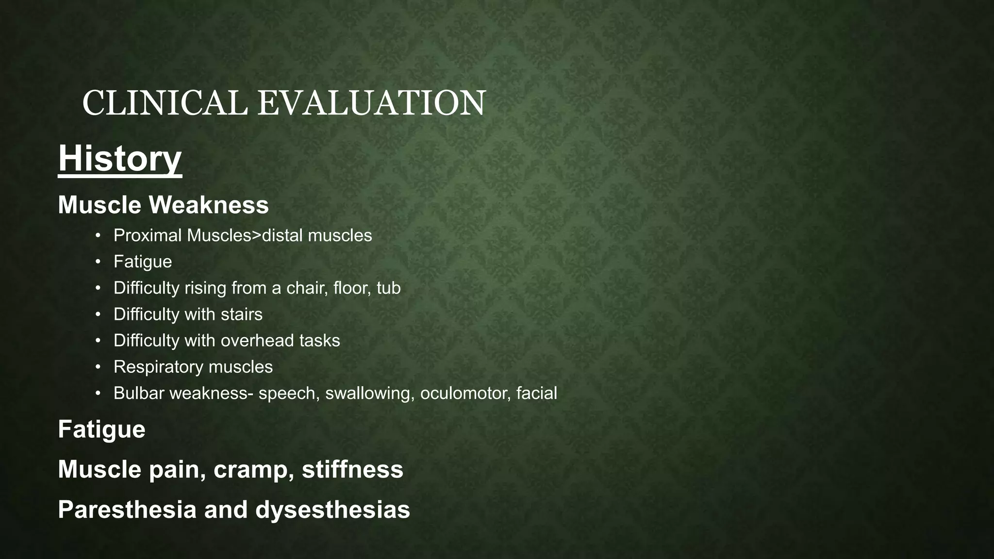 Myopathies | PPTX