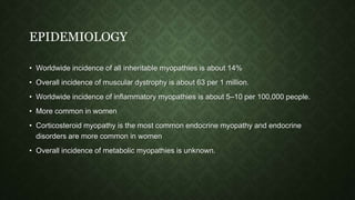 Myopathies | PPTX