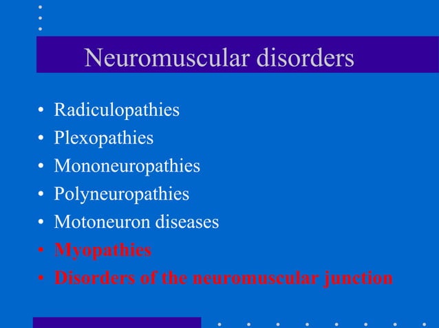 myopathies...........................ppt