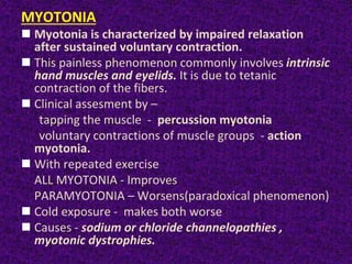 Myopathies new | PPTX
