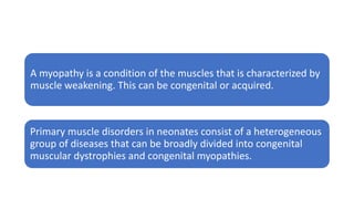 Myopathy | PPT