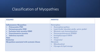 Myopathy | PPT