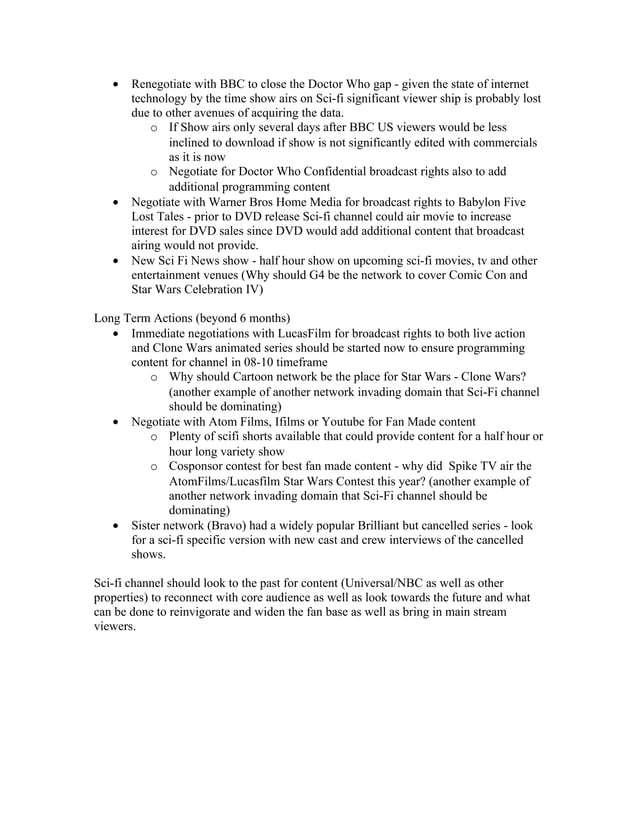 My open letter to nbc | DOC | History | Genres