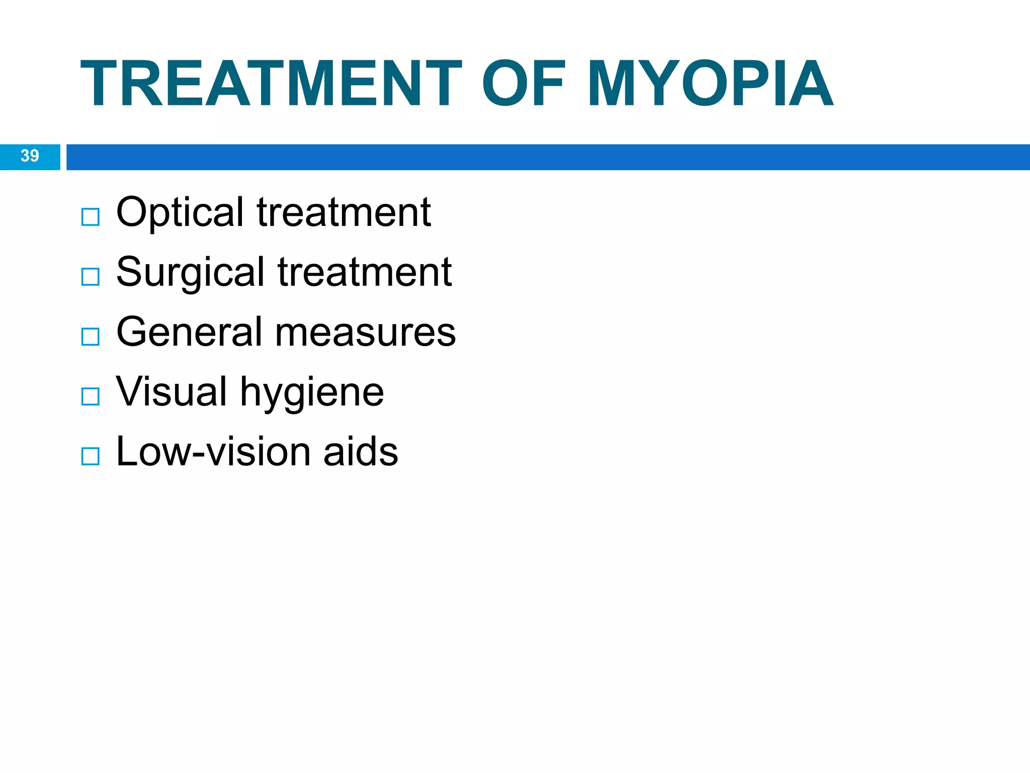 MYOPIA | PPTX