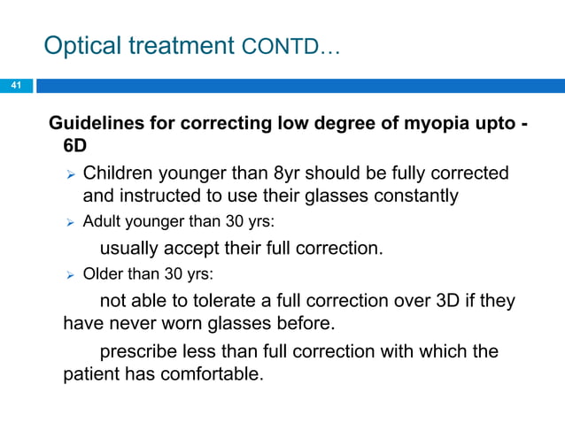 MYOPIA | PPTX