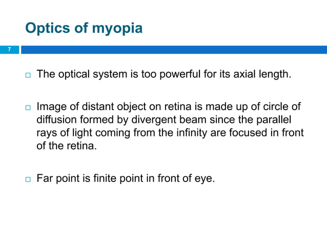MYOPIA | PPTX