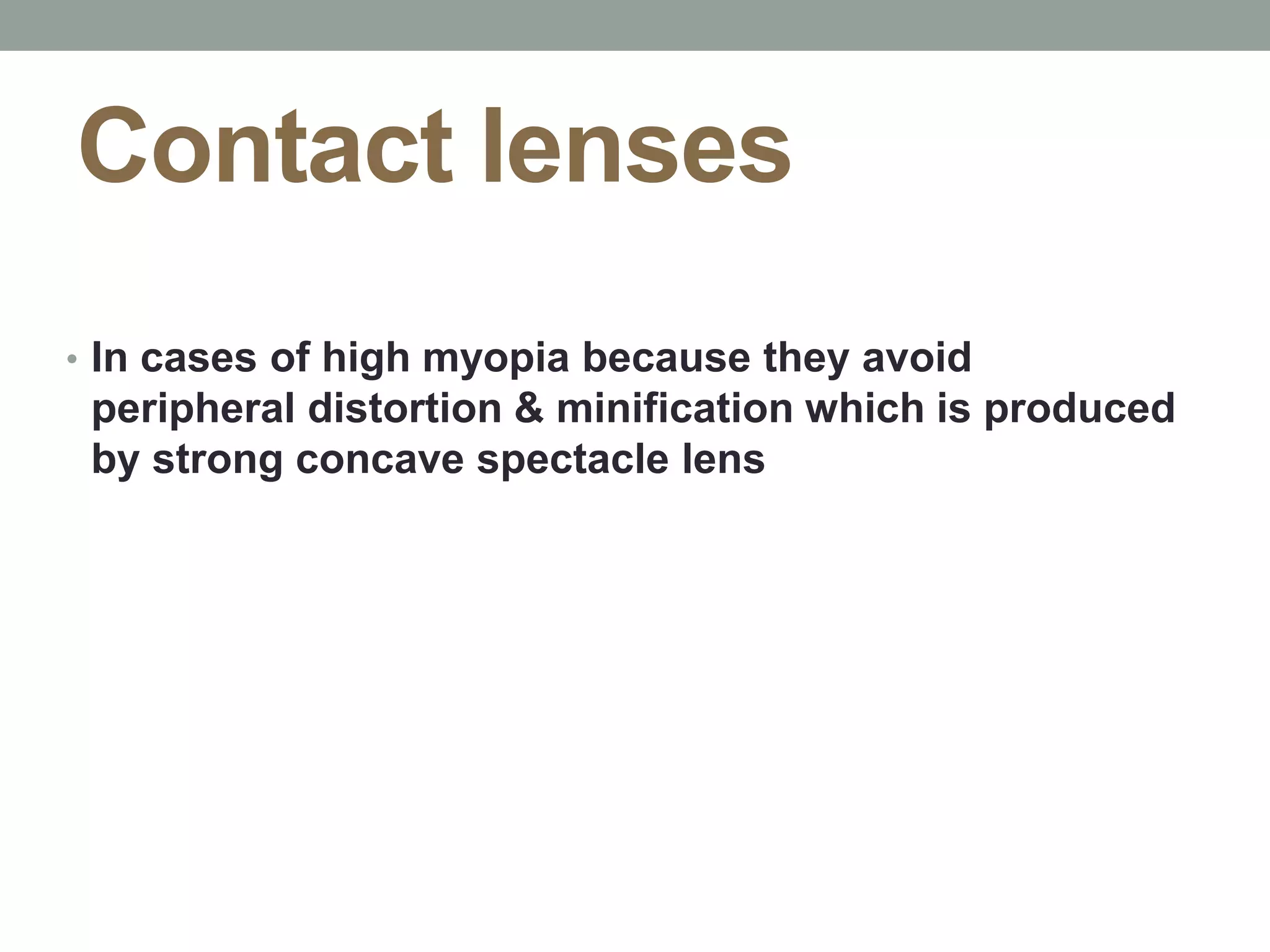 Myopia Ophthalmology ( Quick Review ) | PPTX
