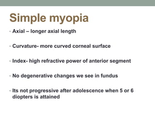 Myopia Ophthalmology ( Quick Review ) | PPT