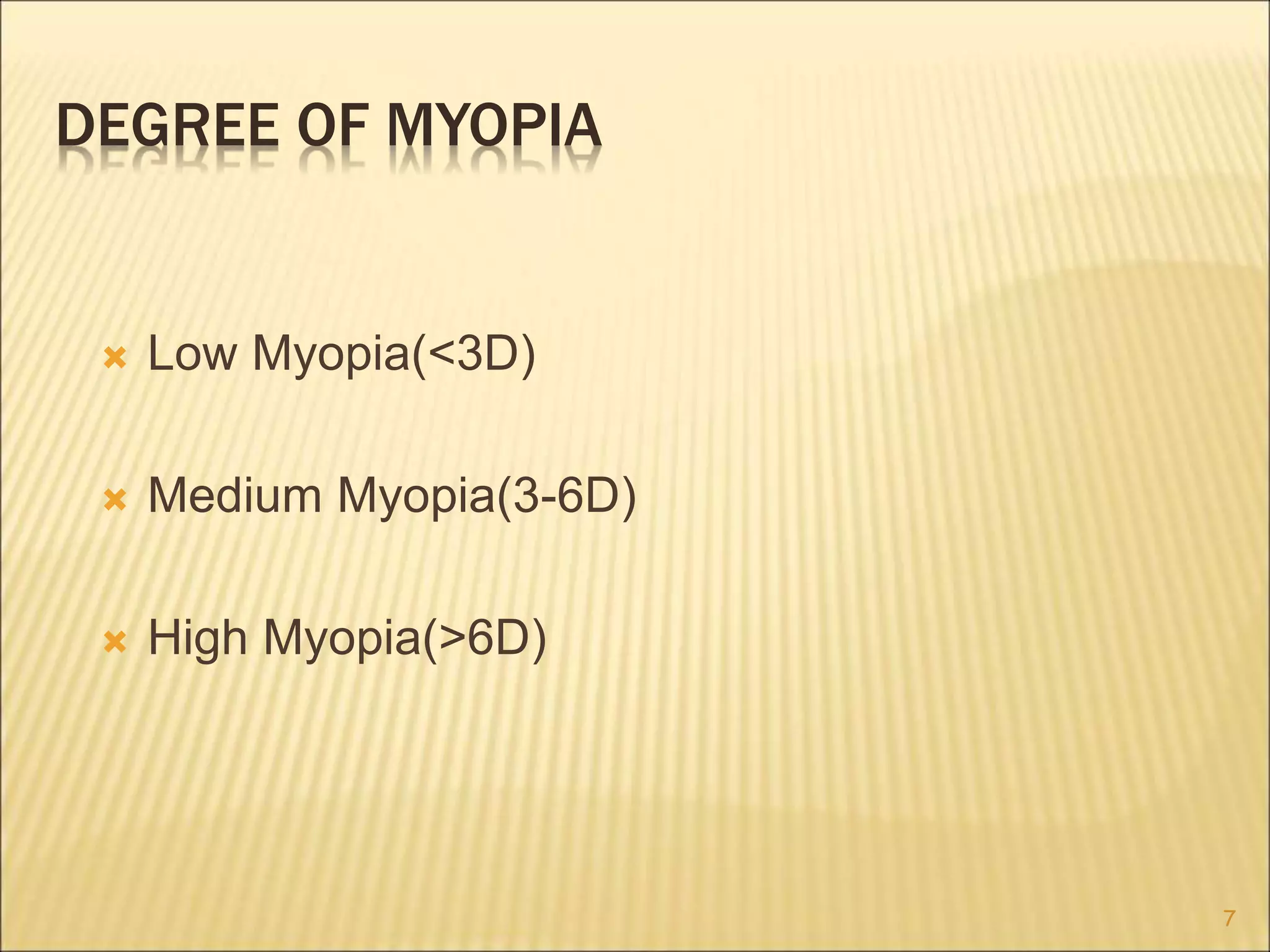 myopia.ppt | Eye and Vision Conditions | Diseases and Conditions