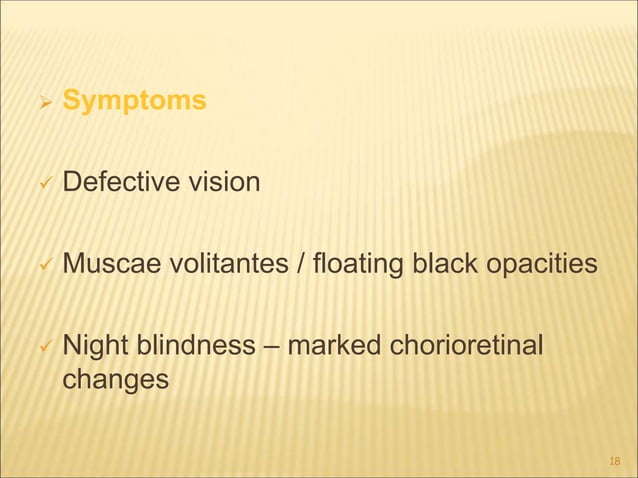 myopia.ppt | Eye and Vision Conditions | Diseases and Conditions