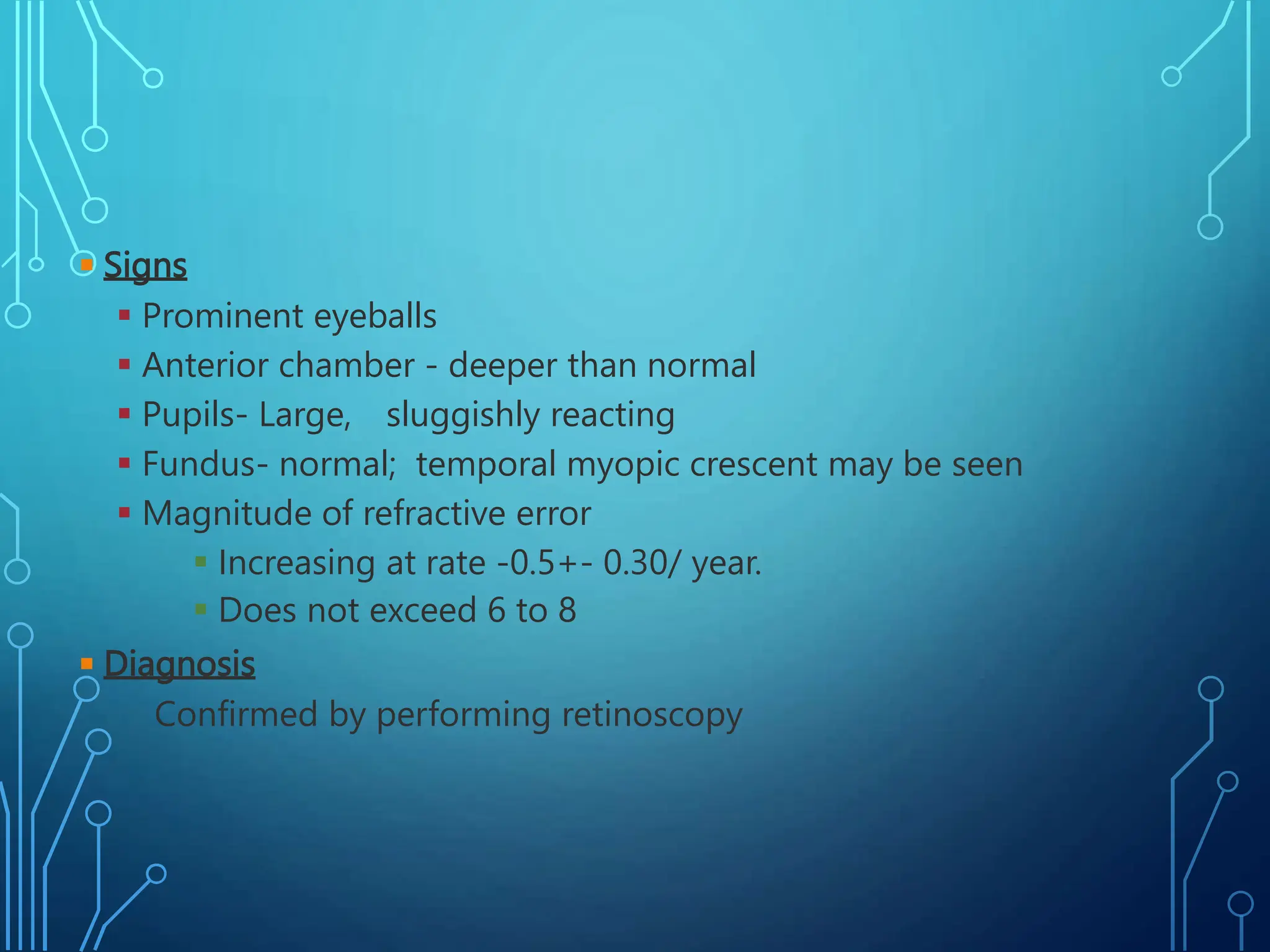 MYOPIA , basics , causes , types and treatment | PPTX