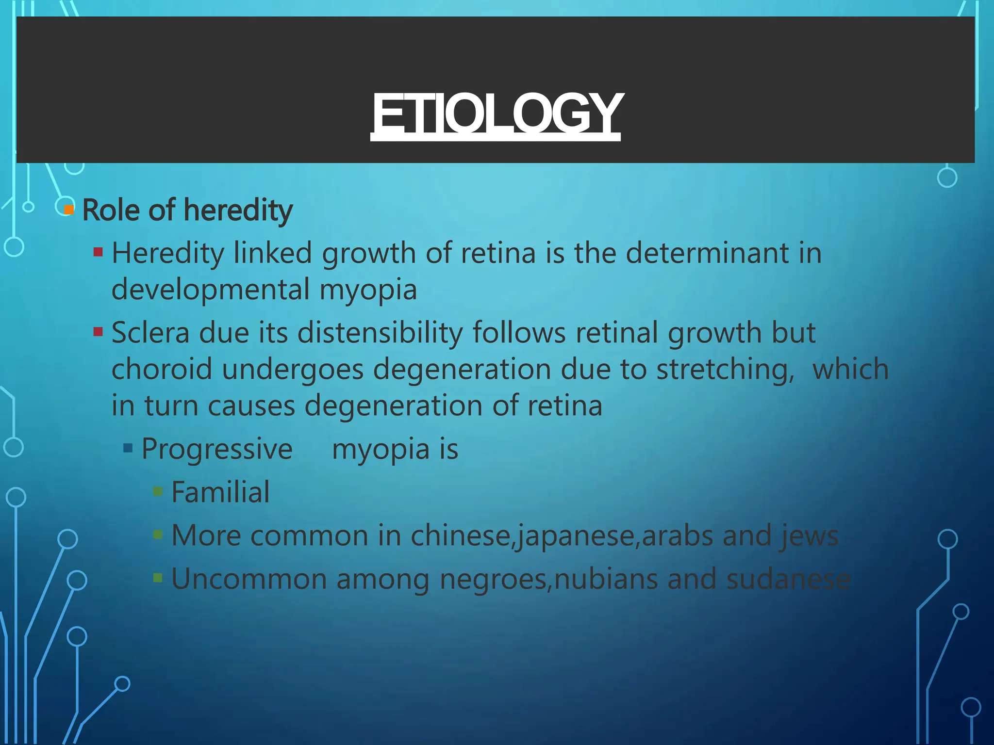 MYOPIA , basics , causes , types and treatment | PPTX
