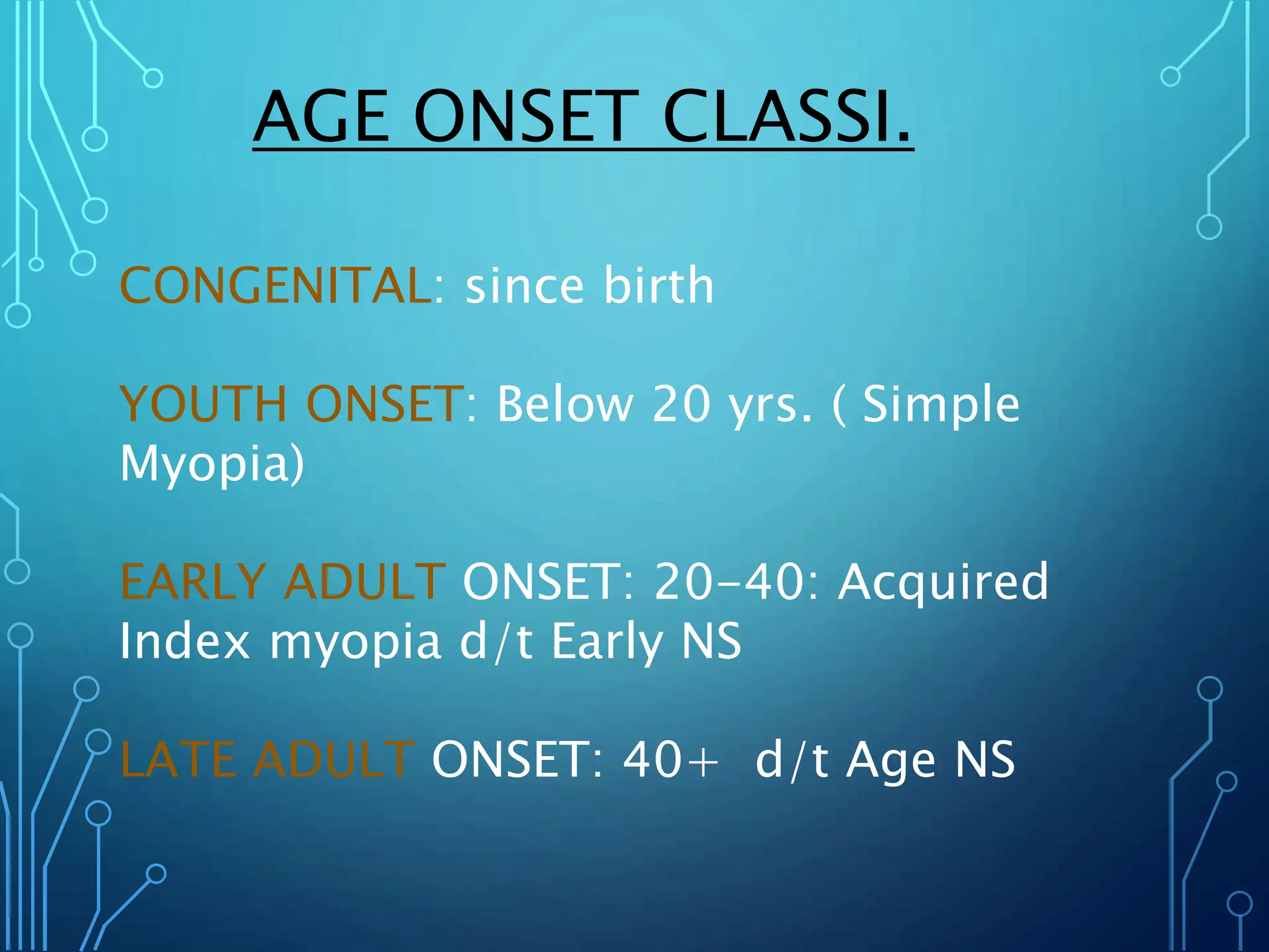 MYOPIA , basics , causes , types and treatment | PPTX