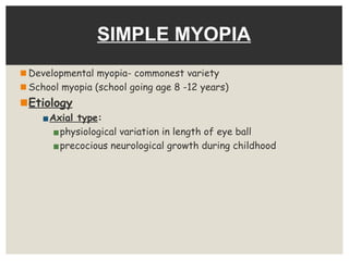 REFRACTIVE ERROR MYOPIA AND ITS MANAGEMENT.pptx