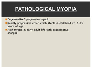 REFRACTIVE ERROR MYOPIA AND ITS MANAGEMENT.pptx