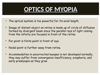 REFRACTIVE ERROR MYOPIA AND ITS MANAGEMENT.pptx