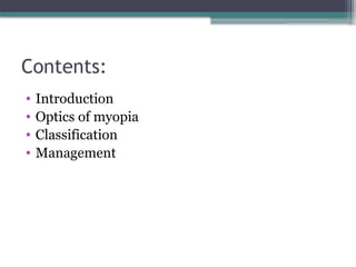 myopia C.pptx . . . . . . . . . . . . | PPT