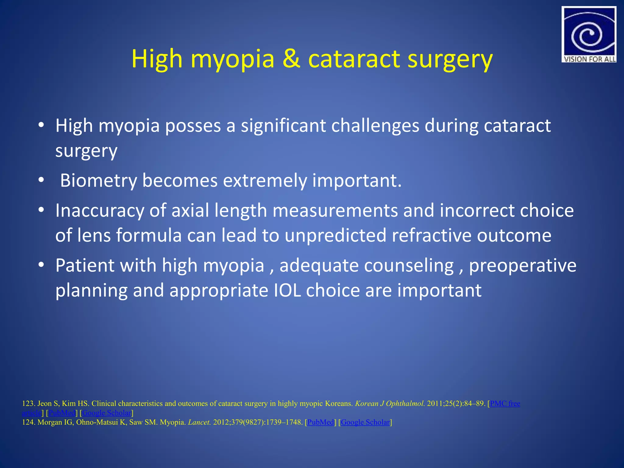 Myopia classification ,prevalence , pathological myopia & its control ...