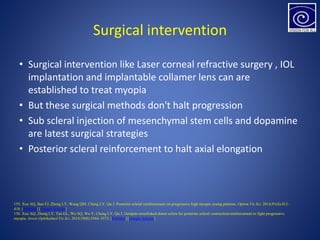 Myopia classification ,prevalence , pathological myopia & its control ...