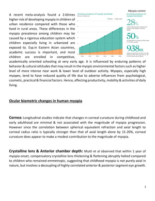 Myopia control | PDF