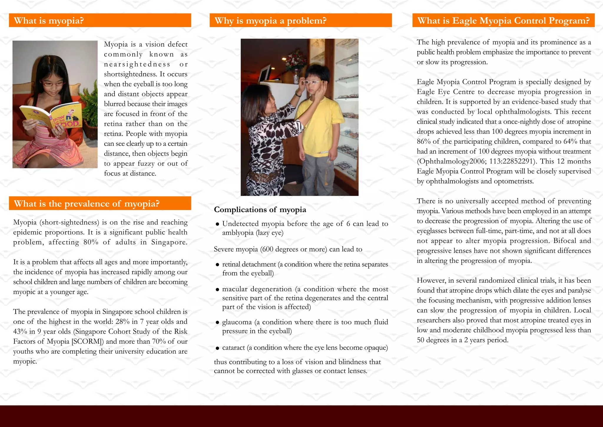 Myopia Control Program | PDF