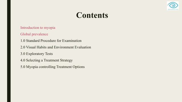 Myopia control strategies by Atifullah | PPTX