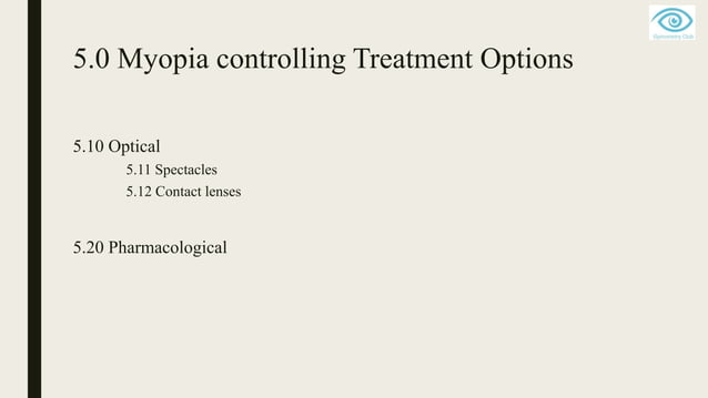 Myopia control strategies by Atifullah | PPTX