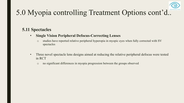 Myopia control strategies by Atifullah | PPTX