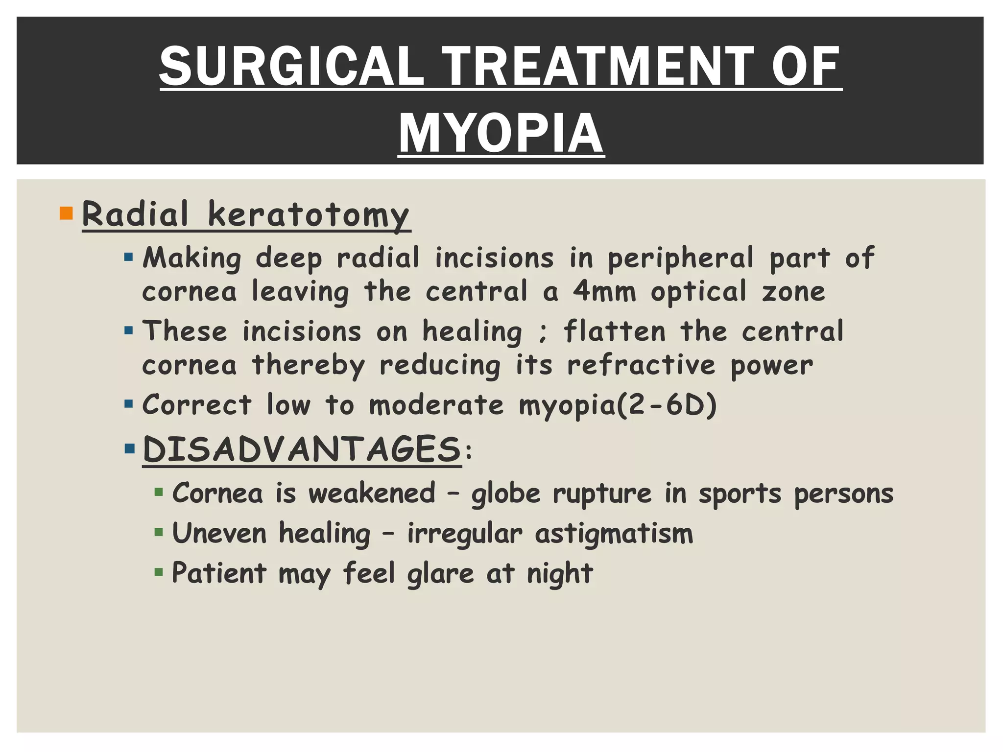 Myopia | PPTX