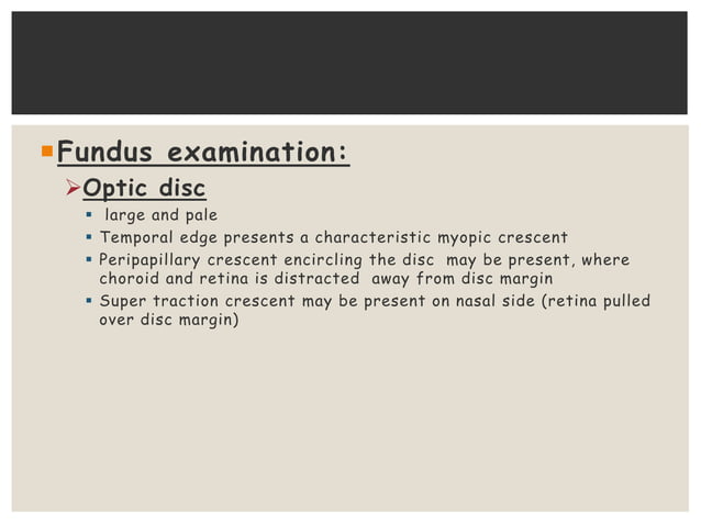 Myopia | PPTX | Eye and Vision Conditions | Diseases and Conditions