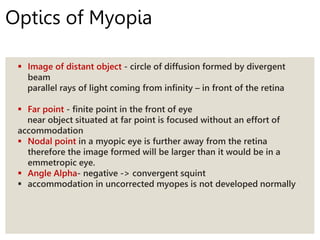 MYOPIA CLINICAL | PPTX