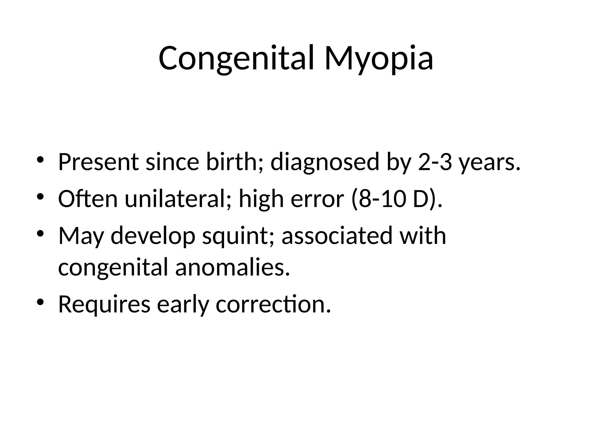 Myopia_Presentation.pptx mbbs 4th year ophthalmologi | PPTX