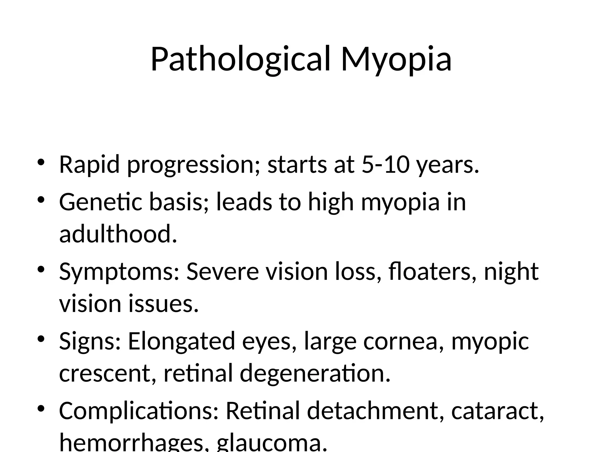 Myopia_Presentation.pptx mbbs 4th year ophthalmologi | PPTX