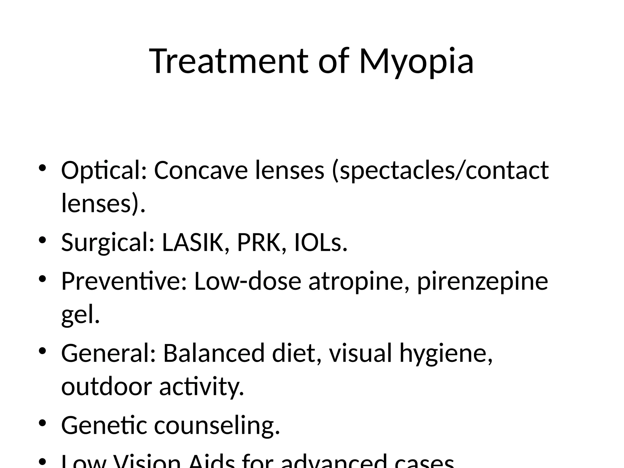 Myopia_Presentation.pptx mbbs 4th year ophthalmologi | PPTX