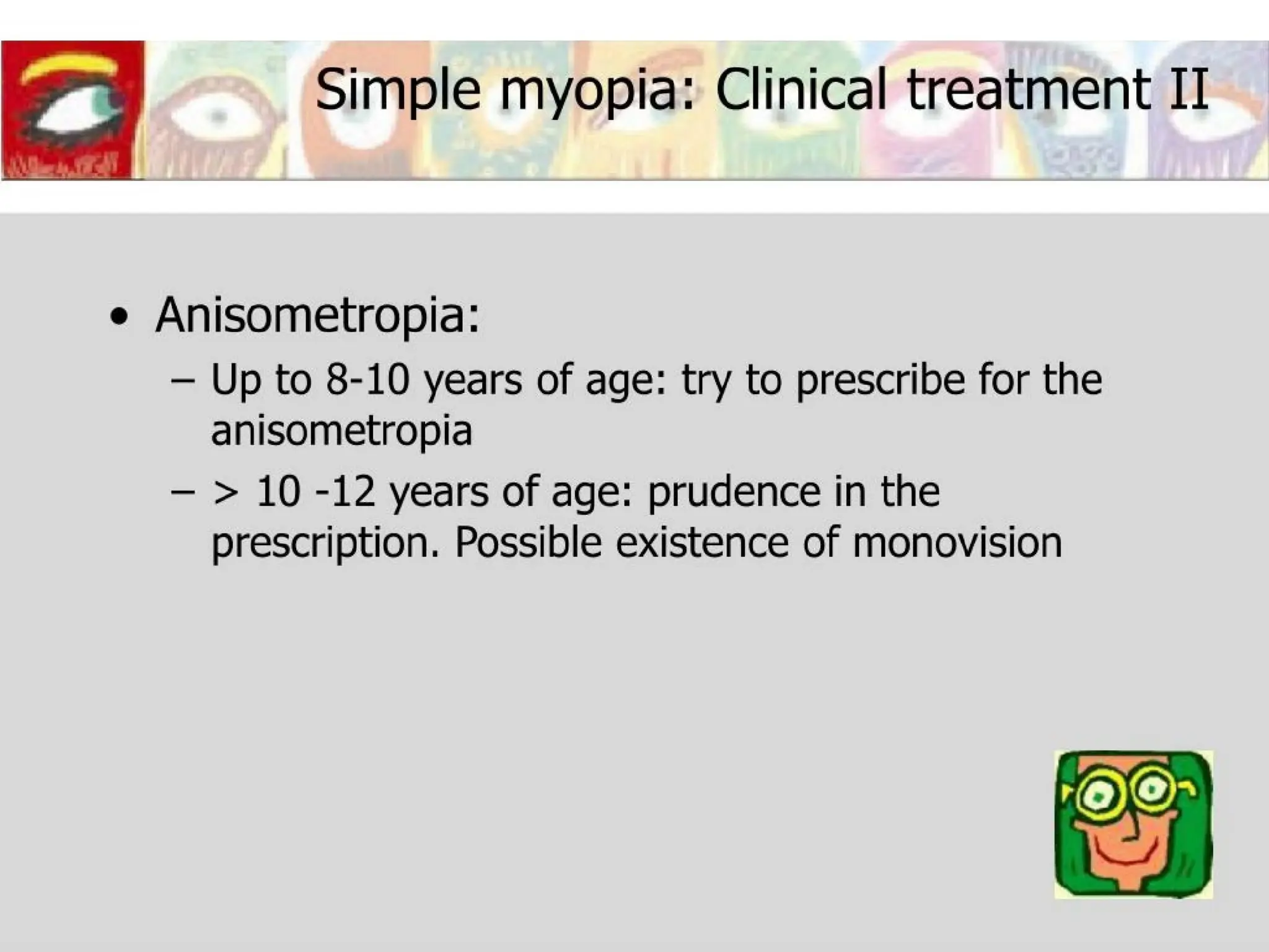 Myopia slides optometrist for presentations | PPT