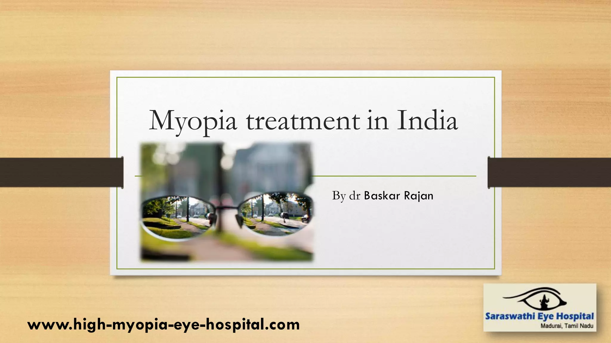 Myopia treatment in india | PDF