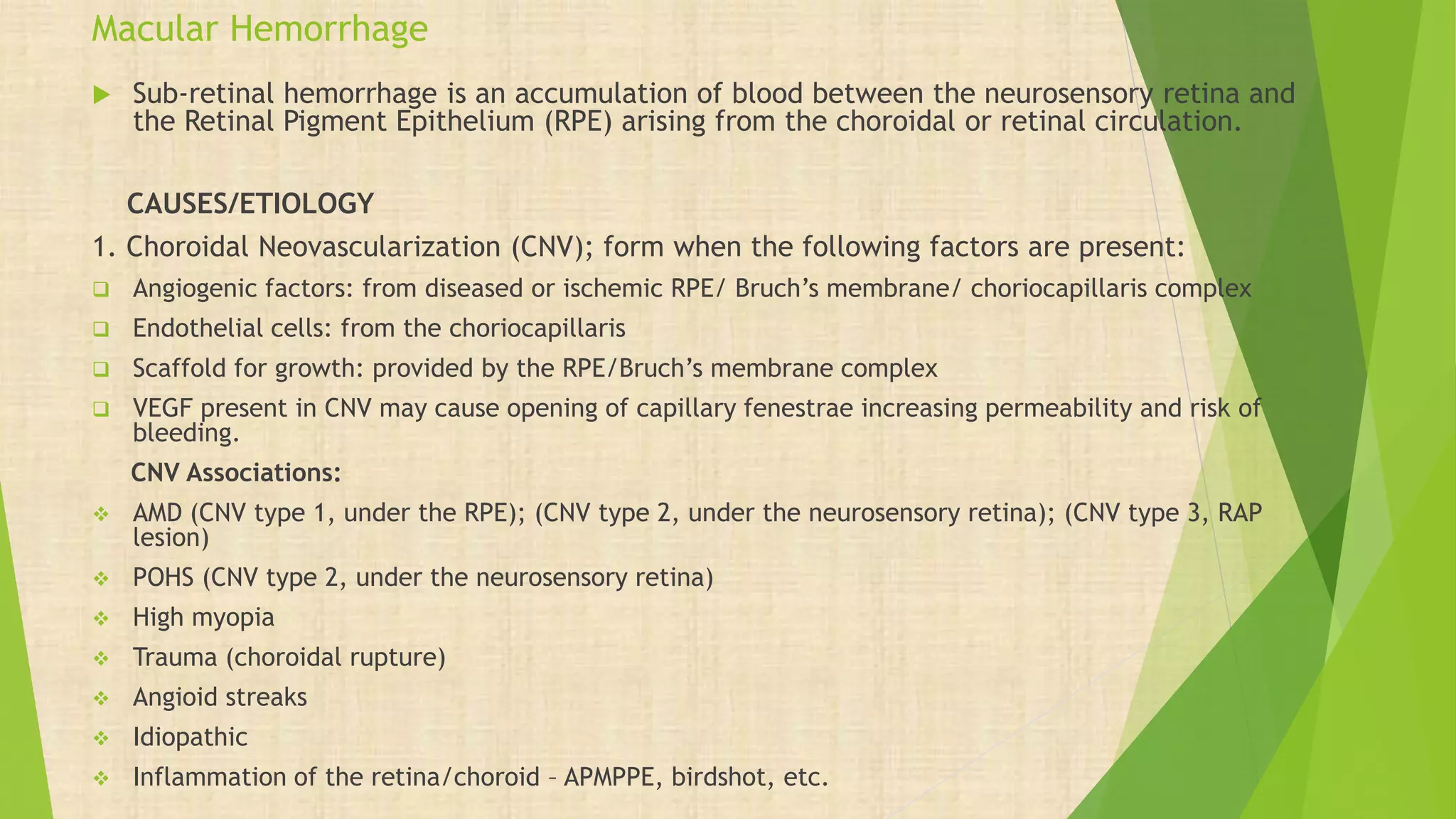 Myopic maculopathy in Pathological Myopia | PPTX