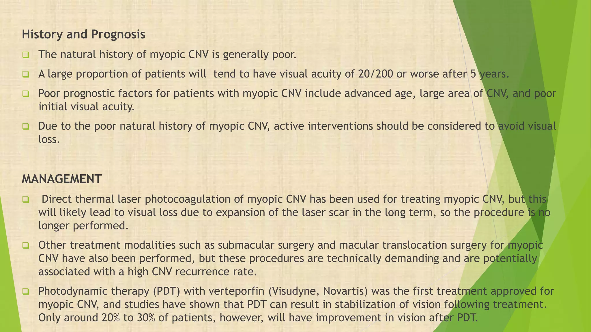 Myopic maculopathy in Pathological Myopia | PPTX