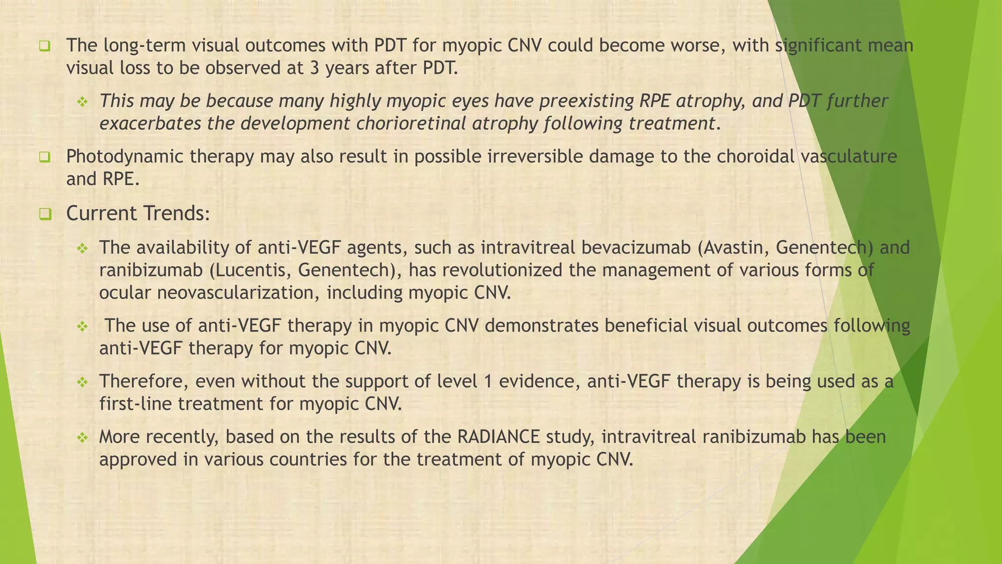 Myopic maculopathy in Pathological Myopia | PPTX