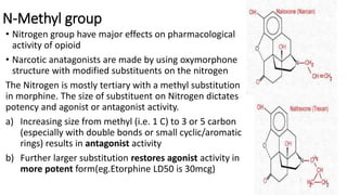 Structure activity relationship of Opiods | PPTX