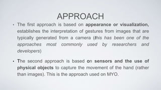 Map Navigation using hand gesture recognition | PPTX
