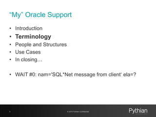 My Oracle Support | PPT