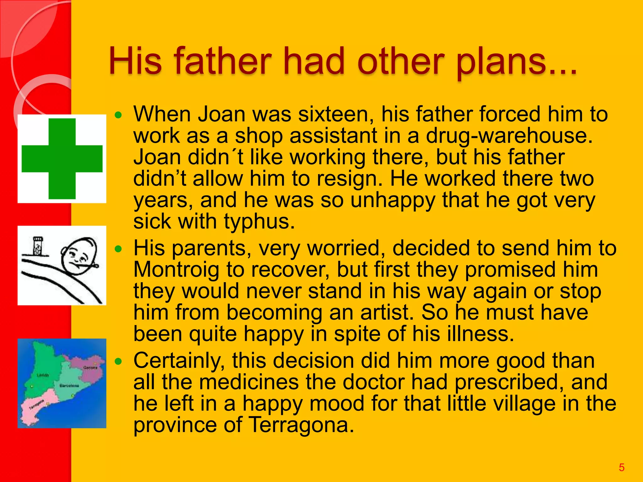 My oral presentation joan miro | PPTX