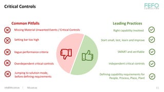 Part3 - Critical Performance Standards: How to set clear expectations ...