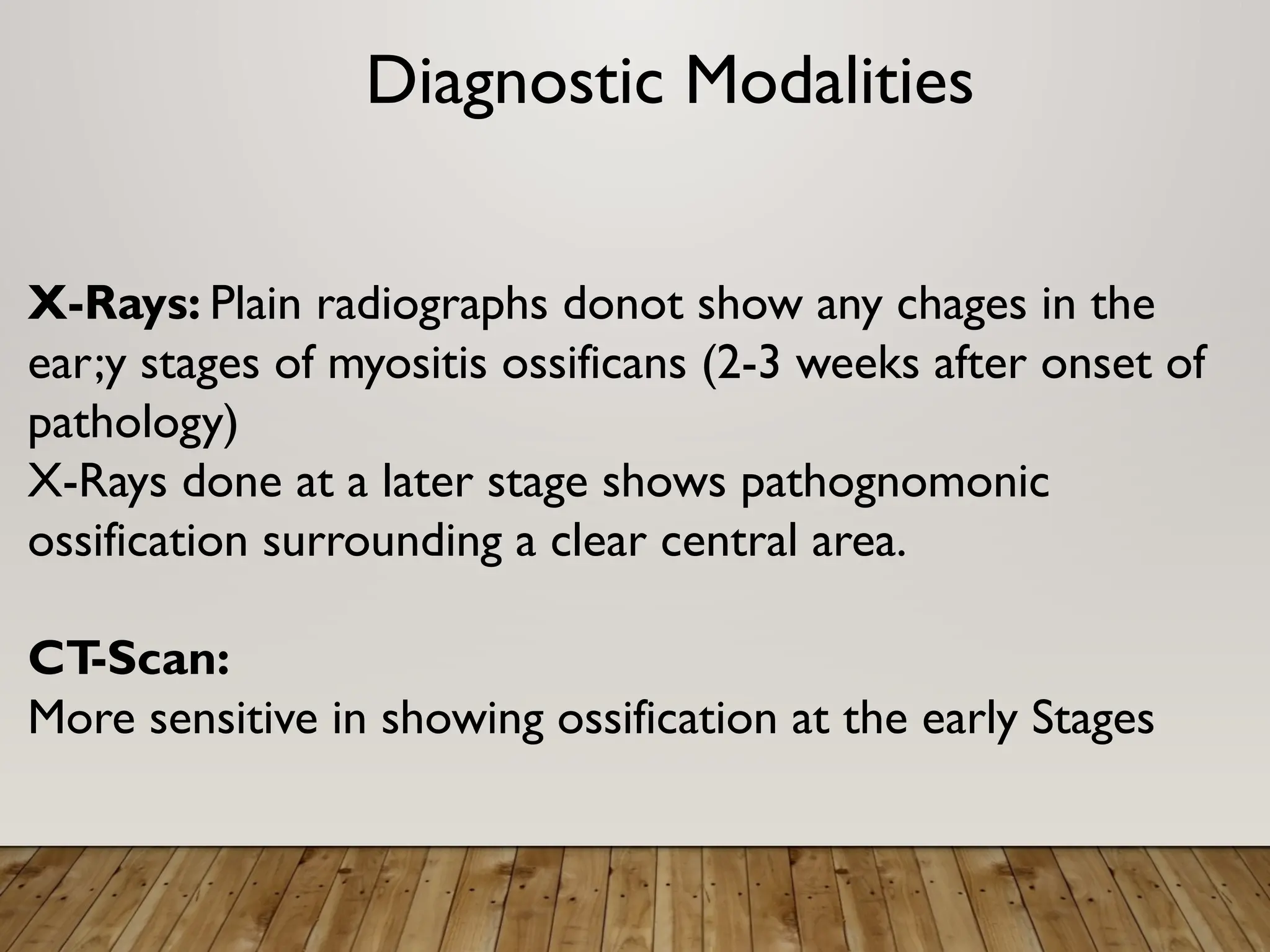 MYOSITIS OSSIFICANS, Definition, types, management | PPTX