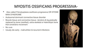 Myositis ossificans | PPTX