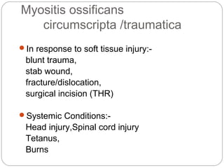 Myositis ossificans | PPT