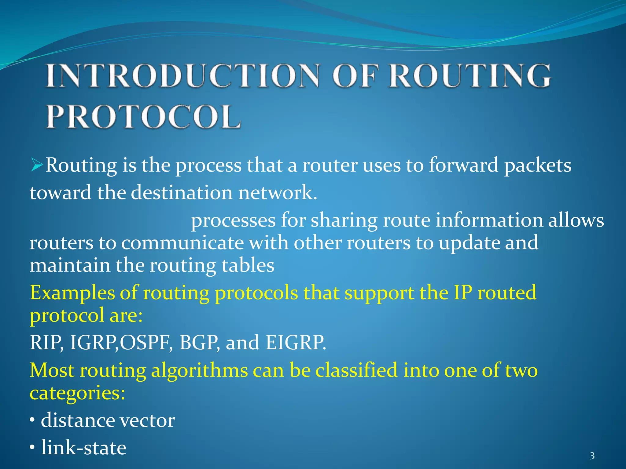 Open Shortest Path First (OSPF) || 2020 || Ser-2 | PPTX