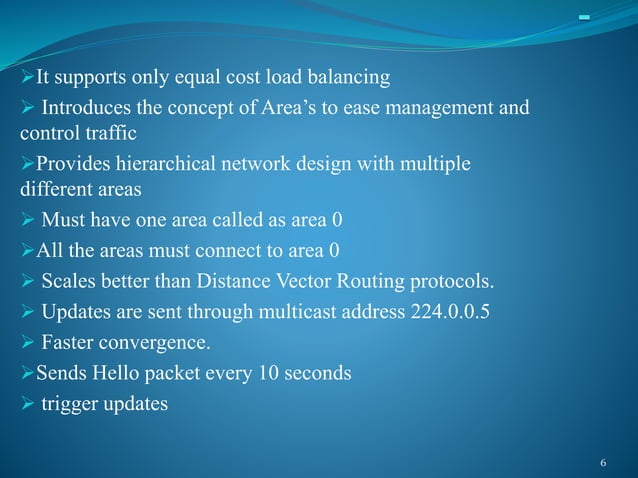 Open Shortest Path First (OSPF) || 2020 || Ser-2 | PPTX
