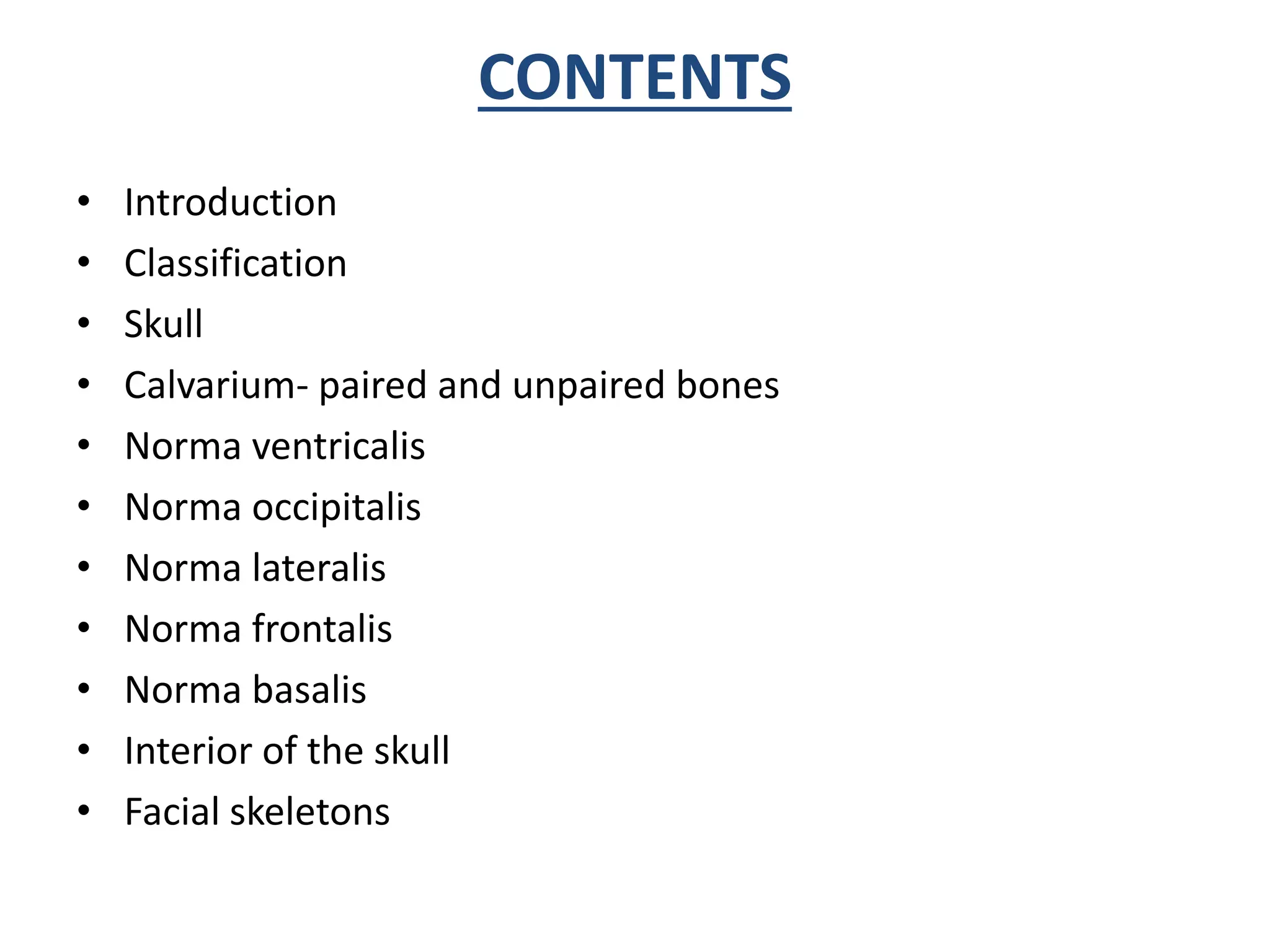 Osteology of facial skeleton | PPTX